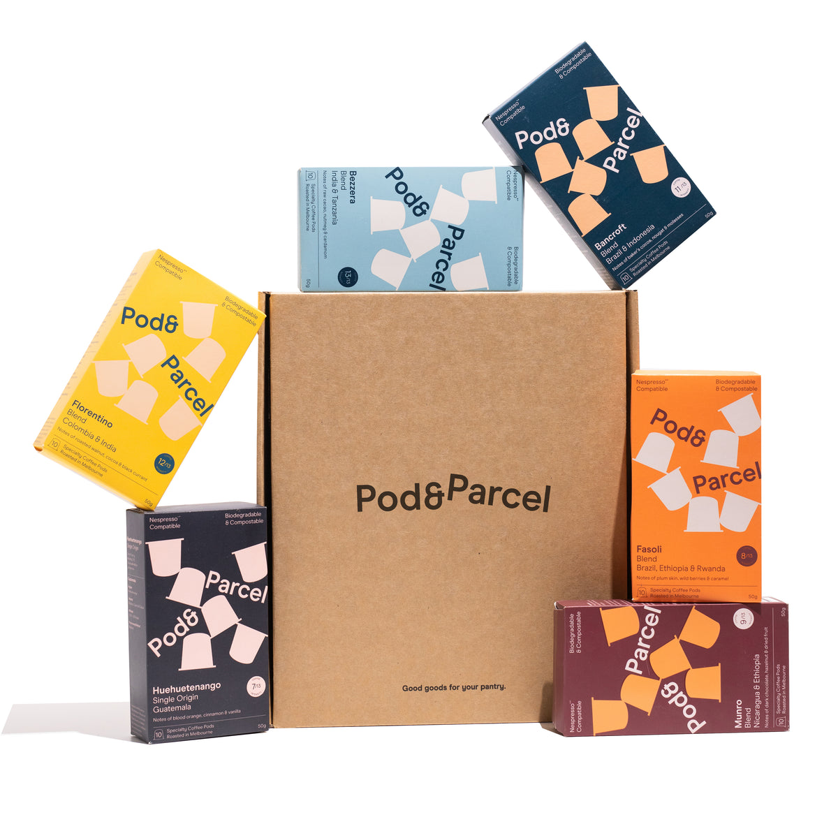 Sample Pack – Pod & Parcel US